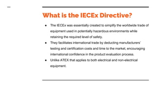 Interpreting Hazardous Locations Markings For IECEx Equipment | PPT