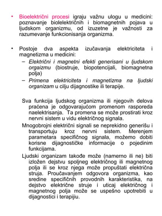 Bf p8 elektricni signali u ljudskom organizmu | PDF