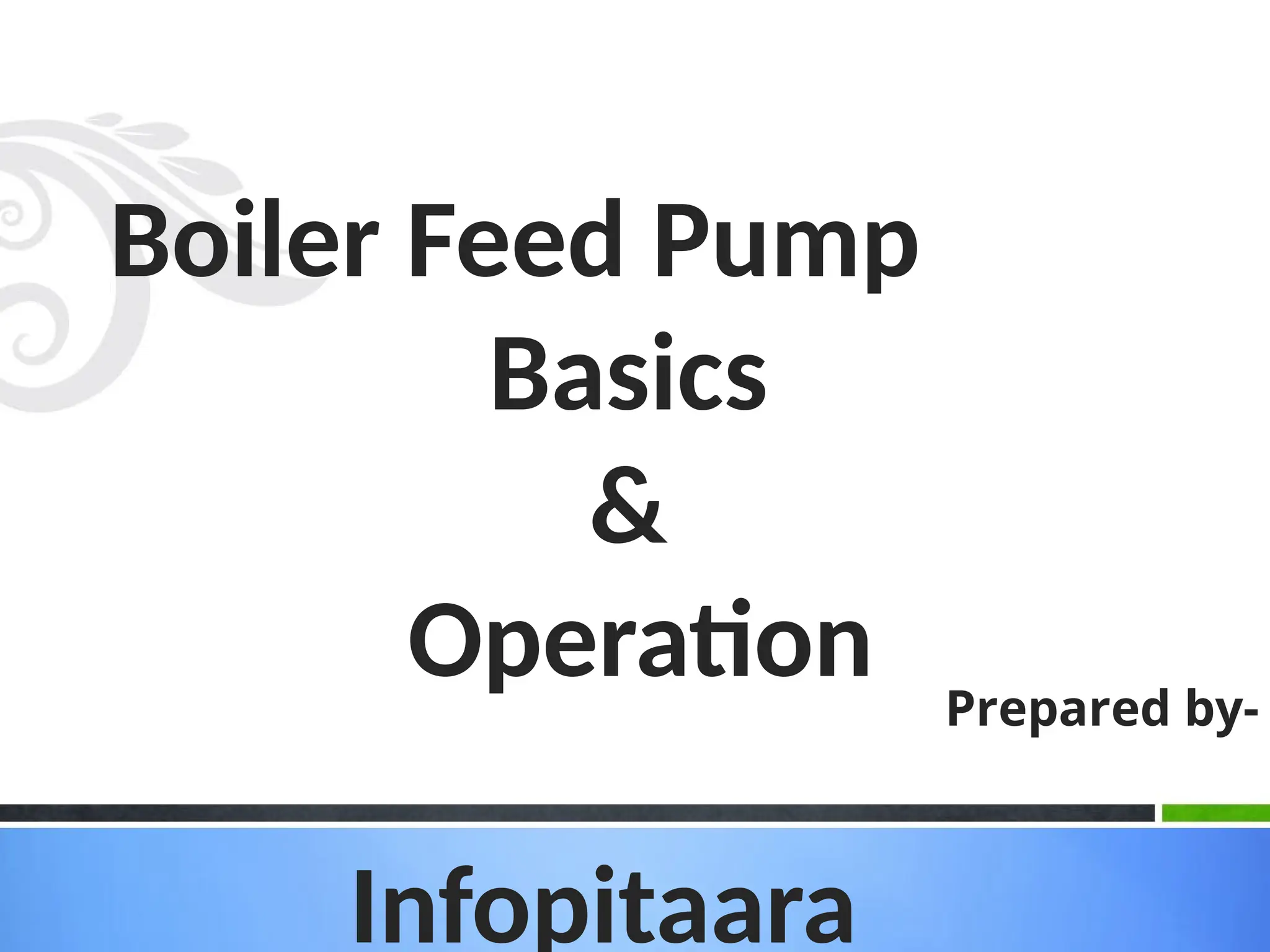 "Boiler Feed Pump (BFP): Working, Applications, Advantages, and ...