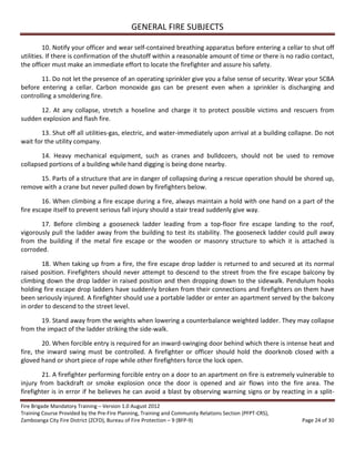 competency training fire brigade trainee guide module 1-5 | PDF