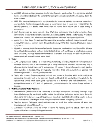 competency training fire brigade trainee guide module 1-5 | PDF