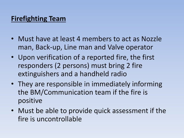 BFP FIRE SAFETY SEMINAR.pptx | Chemistry | Science