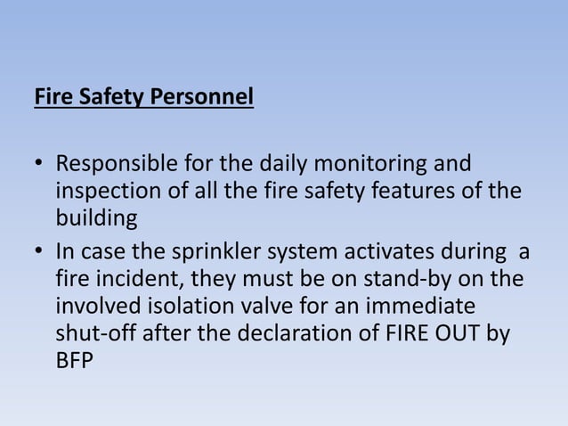 BFP FIRE SAFETY SEMINAR.pptx | Chemistry | Science