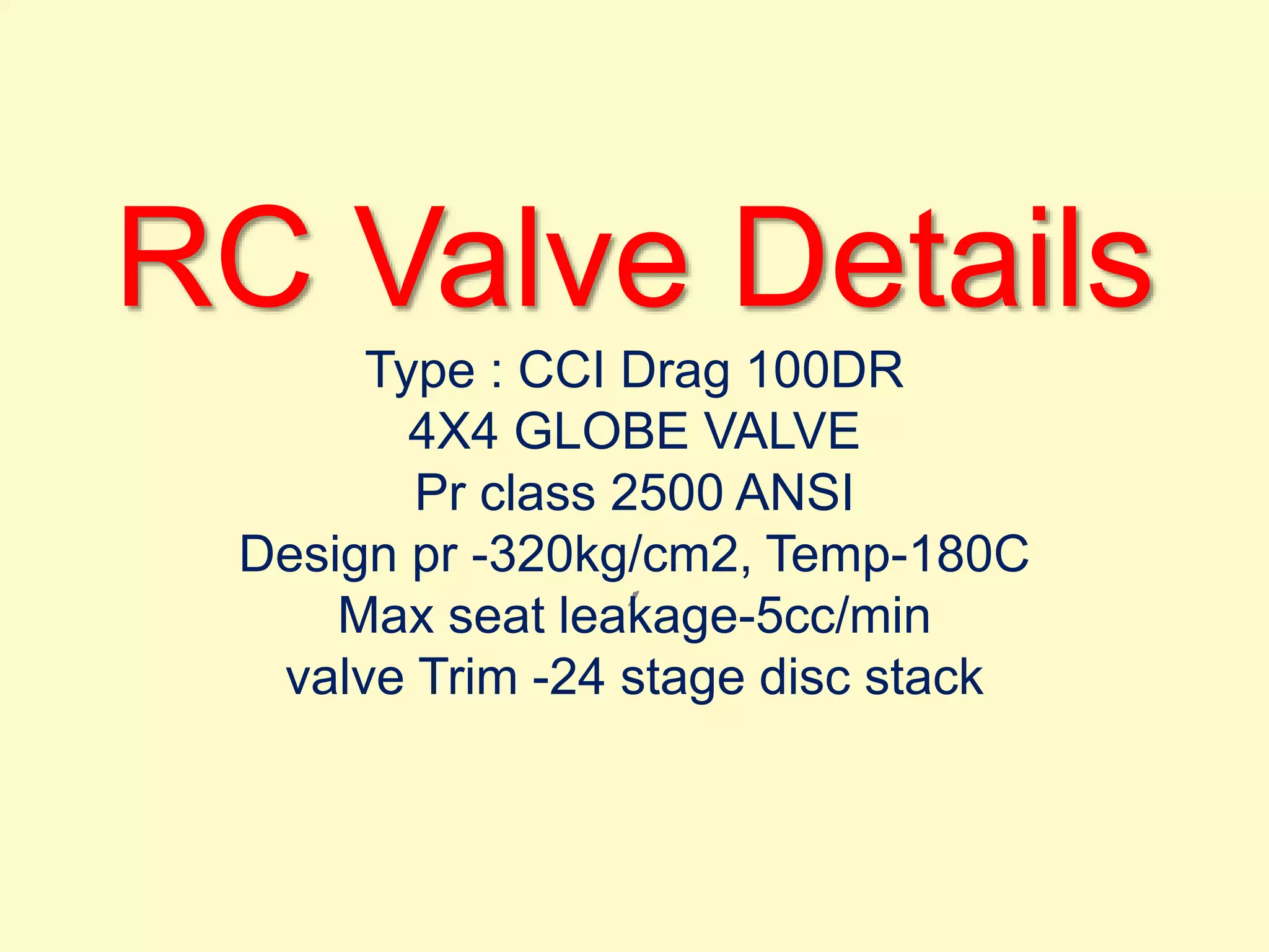 Boiler feed pump recirculation valve problem | PPTX