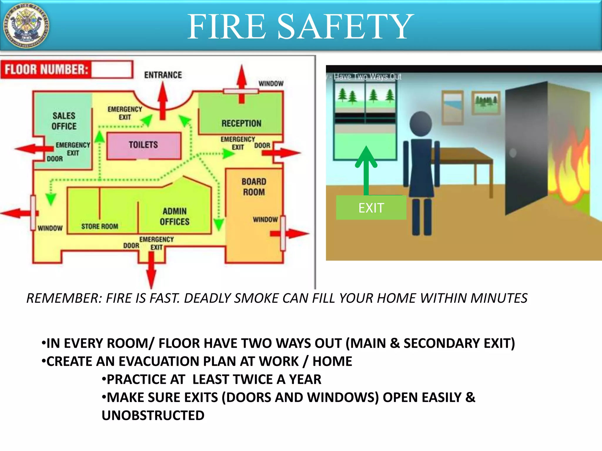 Bfp SAN JUAN-LU fire safety lecture | PPTX