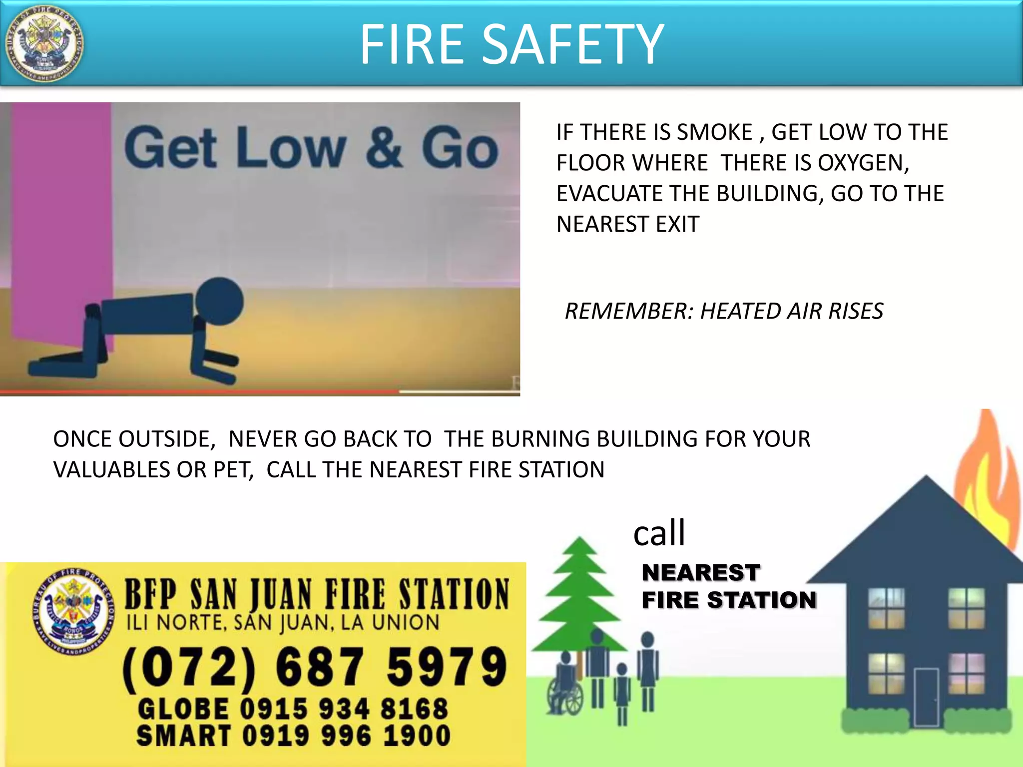 Bfp SAN JUAN-LU fire safety lecture | PPTX