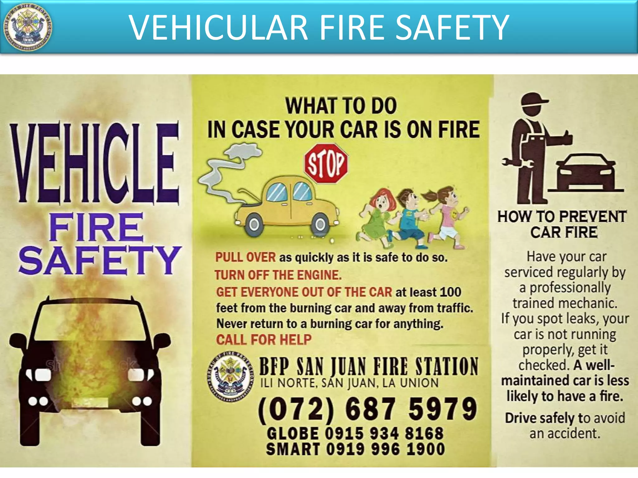 Bfp SAN JUAN-LU fire safety lecture | PPTX