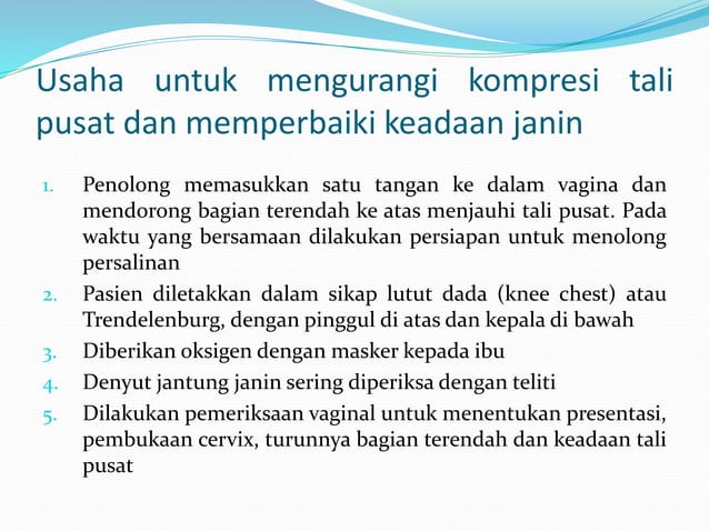 Tali pusat menumbung | PPTX