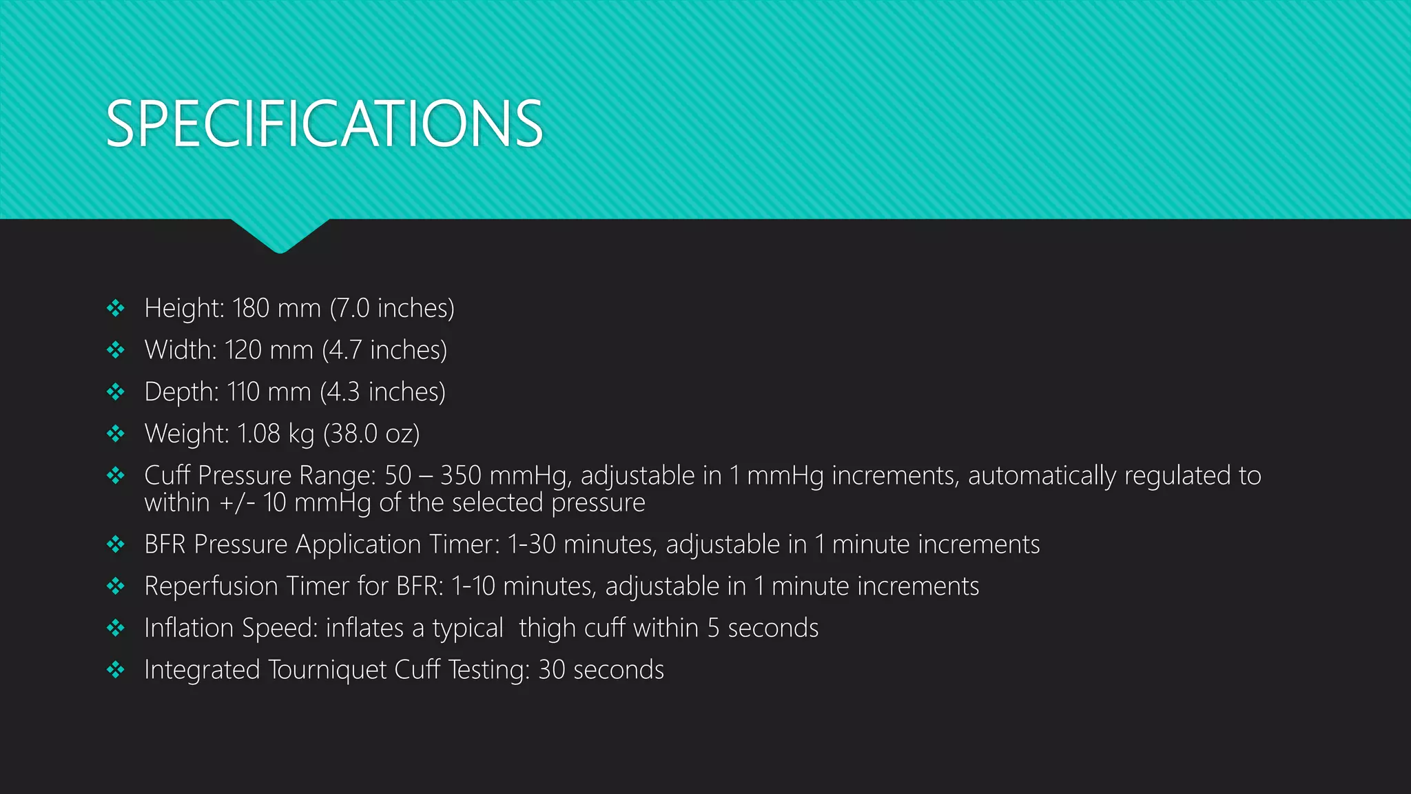 Blood Flow Restriction and the Delfi machine | PPTX