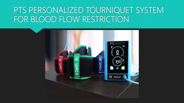 Blood Flow Restriction and the Delfi machine | PPT