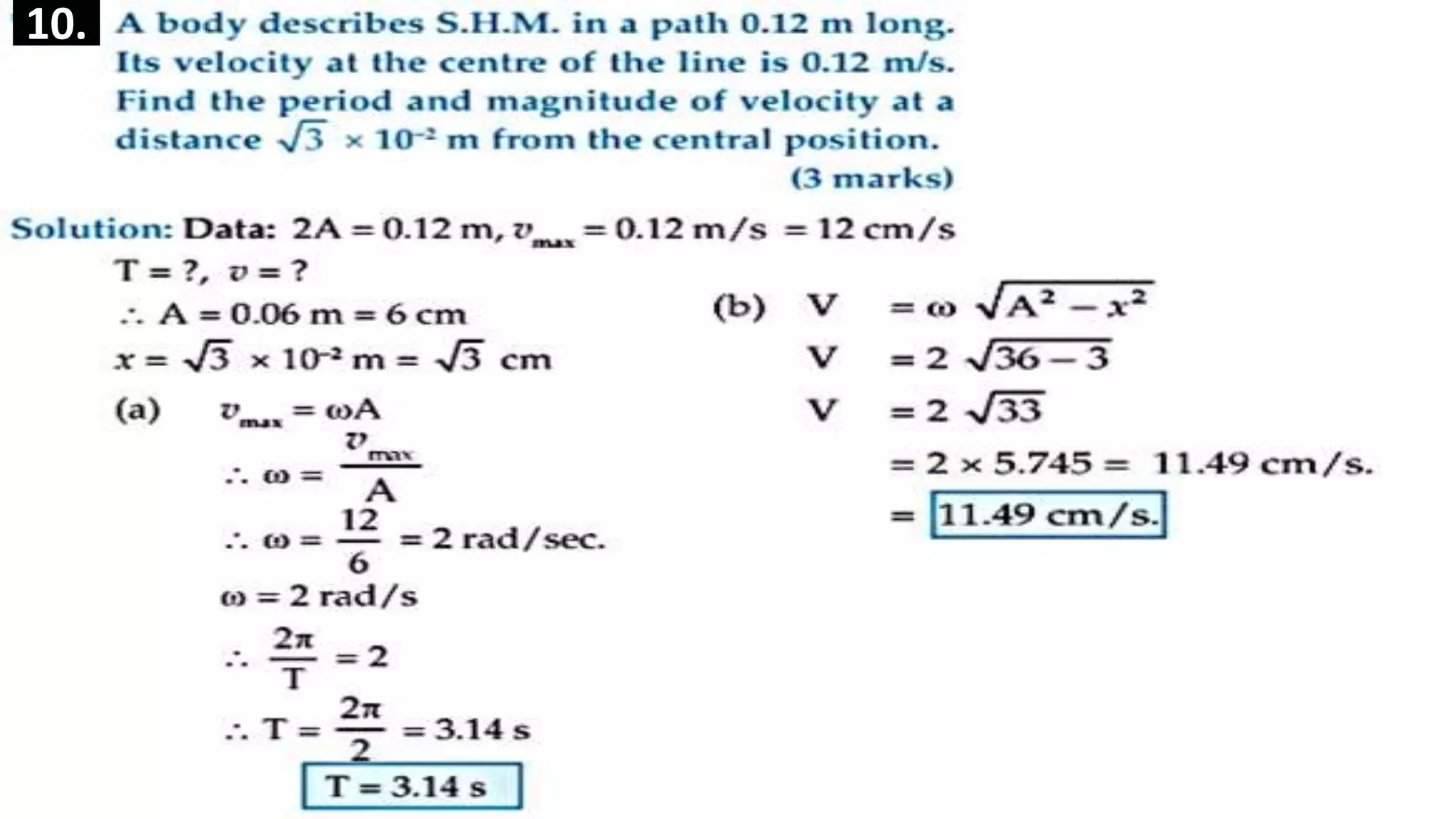 Oscillation numerical | PPT