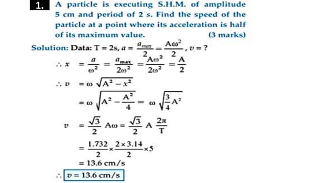 Oscillation numerical | PPT
