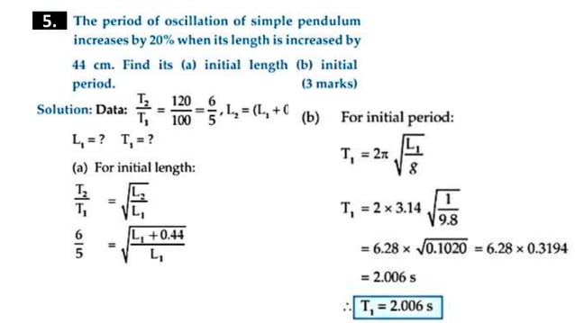 Oscillation numerical | PPT