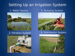 Water & Irrigation Systems for Market Farming | PPT