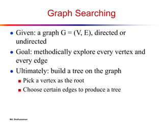Graph Algorithms: Breadth-First Search (BFS) | PPTX