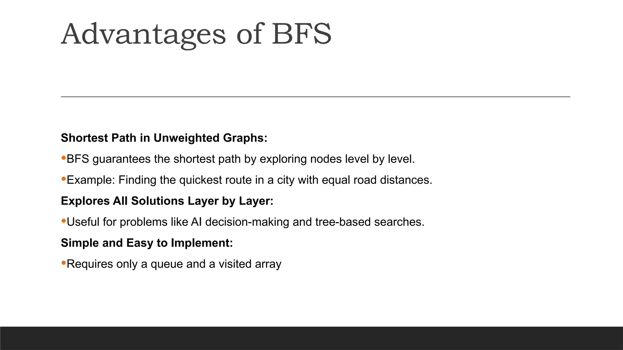 Breath first search Traversal algorithm DSA .pptx