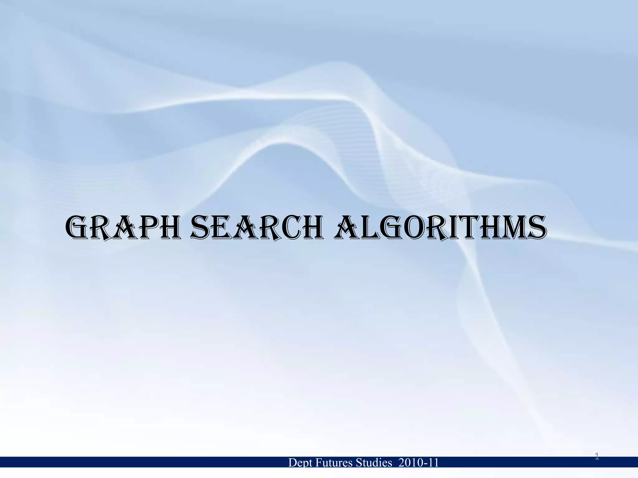 Graph Traversal Algorithm | PPTX