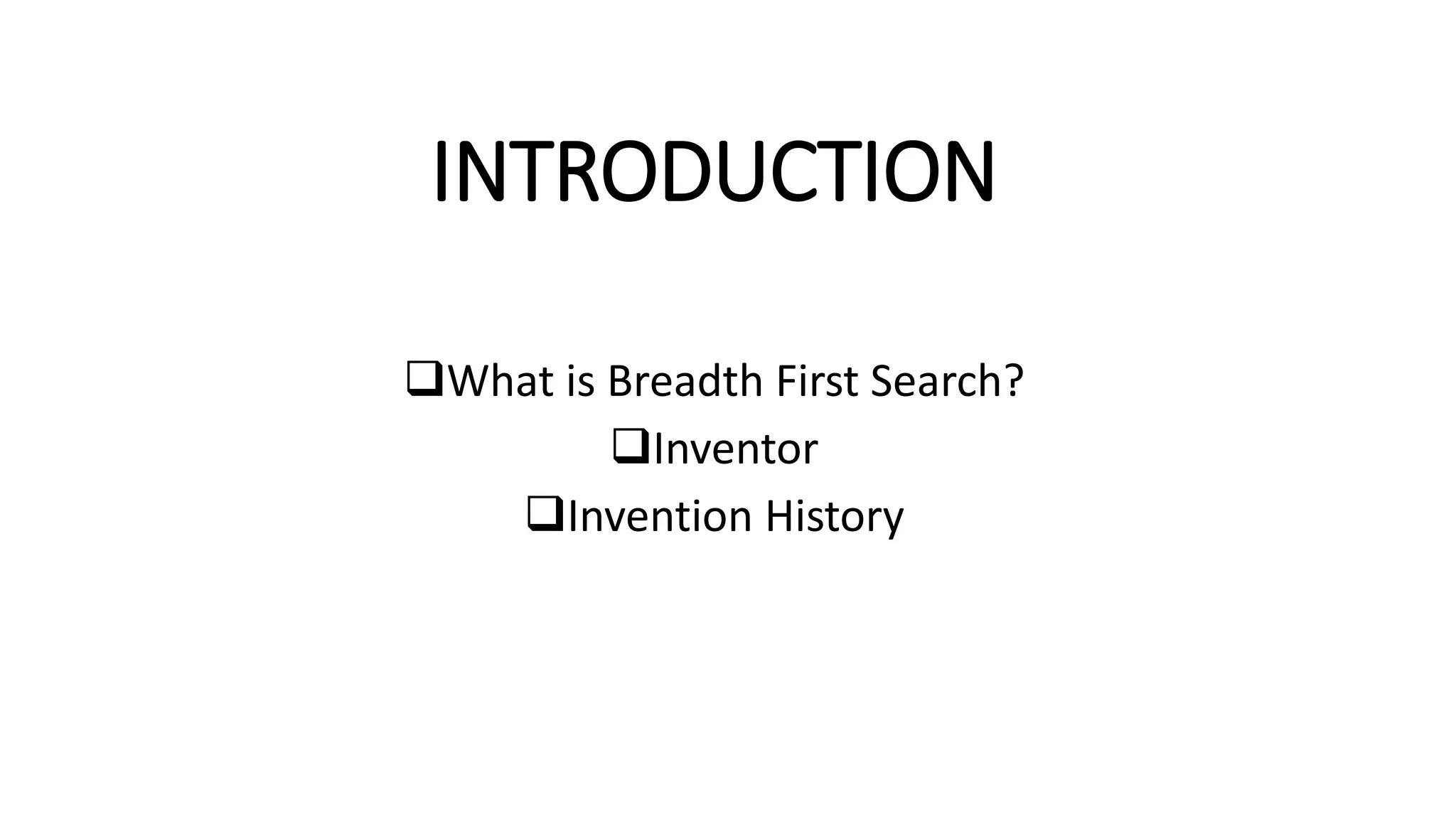Bfs Algorithm And Its Application Pptx Search Internet 0480