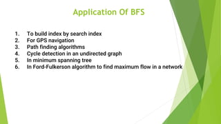 Bfs and dfs | PPTX