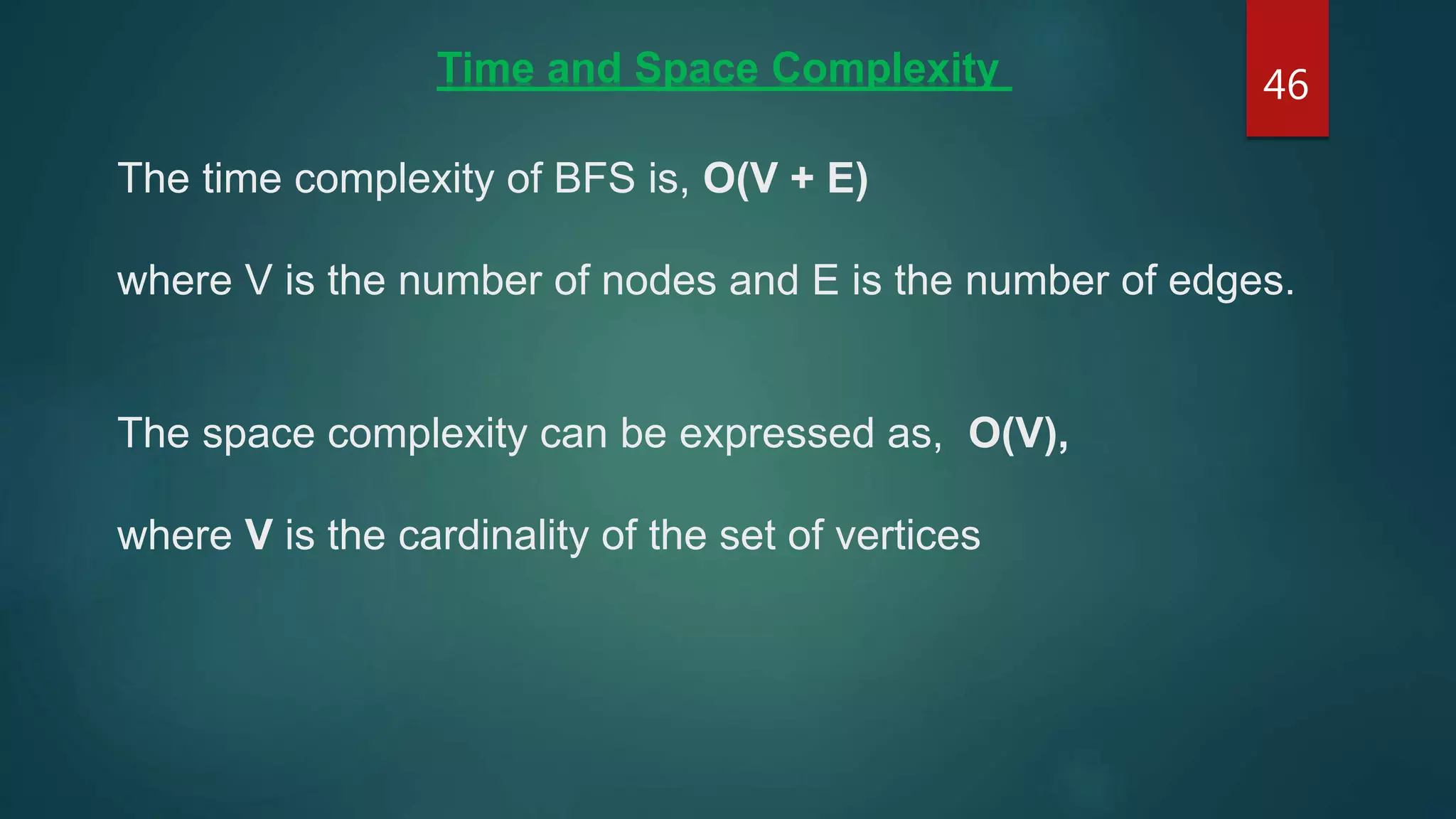 Presentation on Breadth First Search (BFS) | PPTX