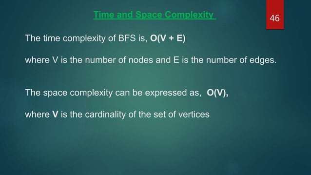 Presentation on Breadth First Search (BFS) | PPTX