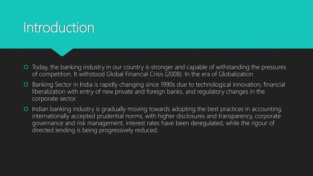 BFSI Sector | PPTX | Business Banking & Finance | Business