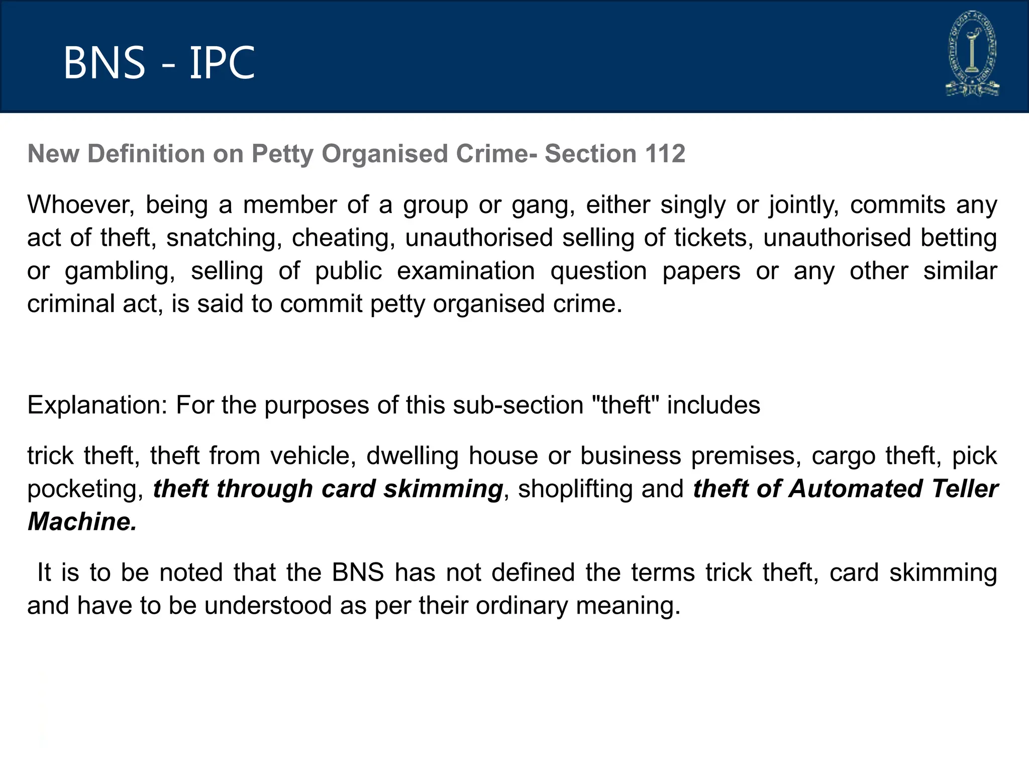 Comparative analysis of ipc and bharitye Naya sahinta | PPTX
