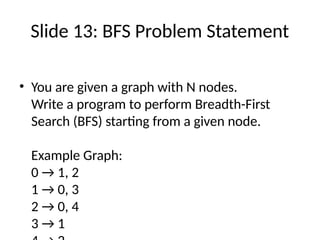 BFS_Presentation_Sourabh.pptx. Explain the bfs | PPT
