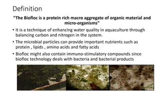 Biofloc Technology | PPTX