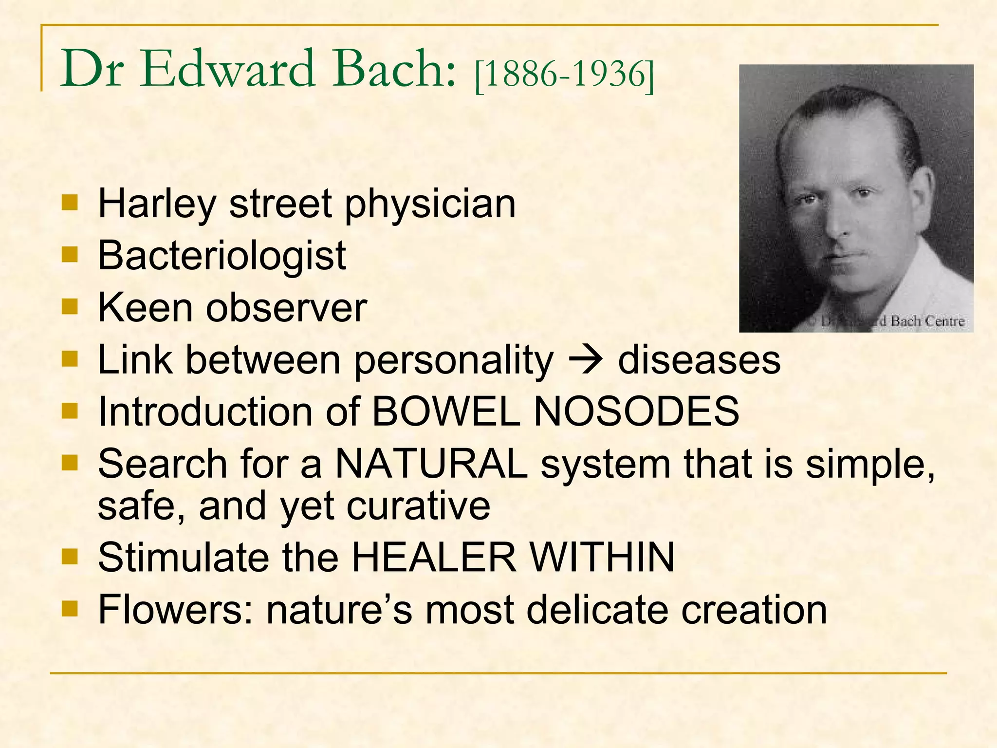 Bach flower therapy in Stress management | PPT