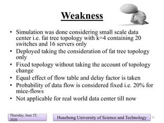 Balancing flow table and reducing delay scheme: A review | PPTX | Computer Networking | Computing