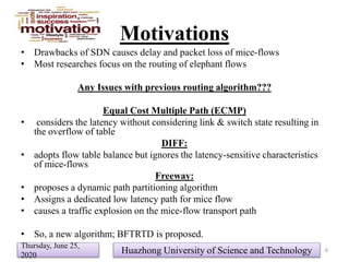 Balancing flow table and reducing delay scheme: A review | PPTX | Computer Networking | Computing