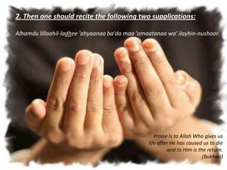 Beautiful sunnah's to do everyday | PPT