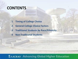 Understanding Student College Choice | PDF