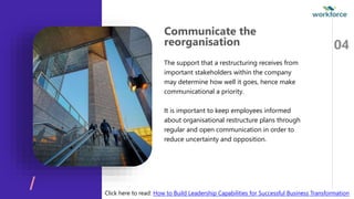 Cracking The Organisational Restructuring Code | PPTX