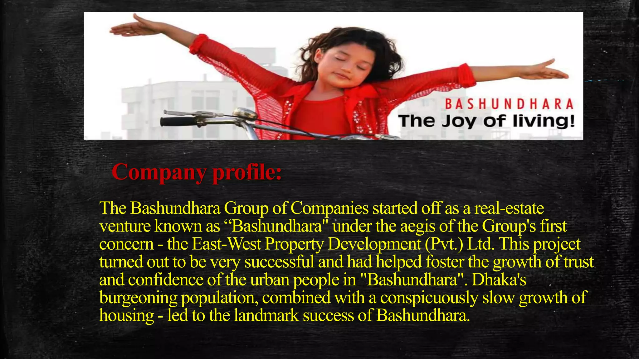 Strategic Planning of Bashundhara Group | PPTX