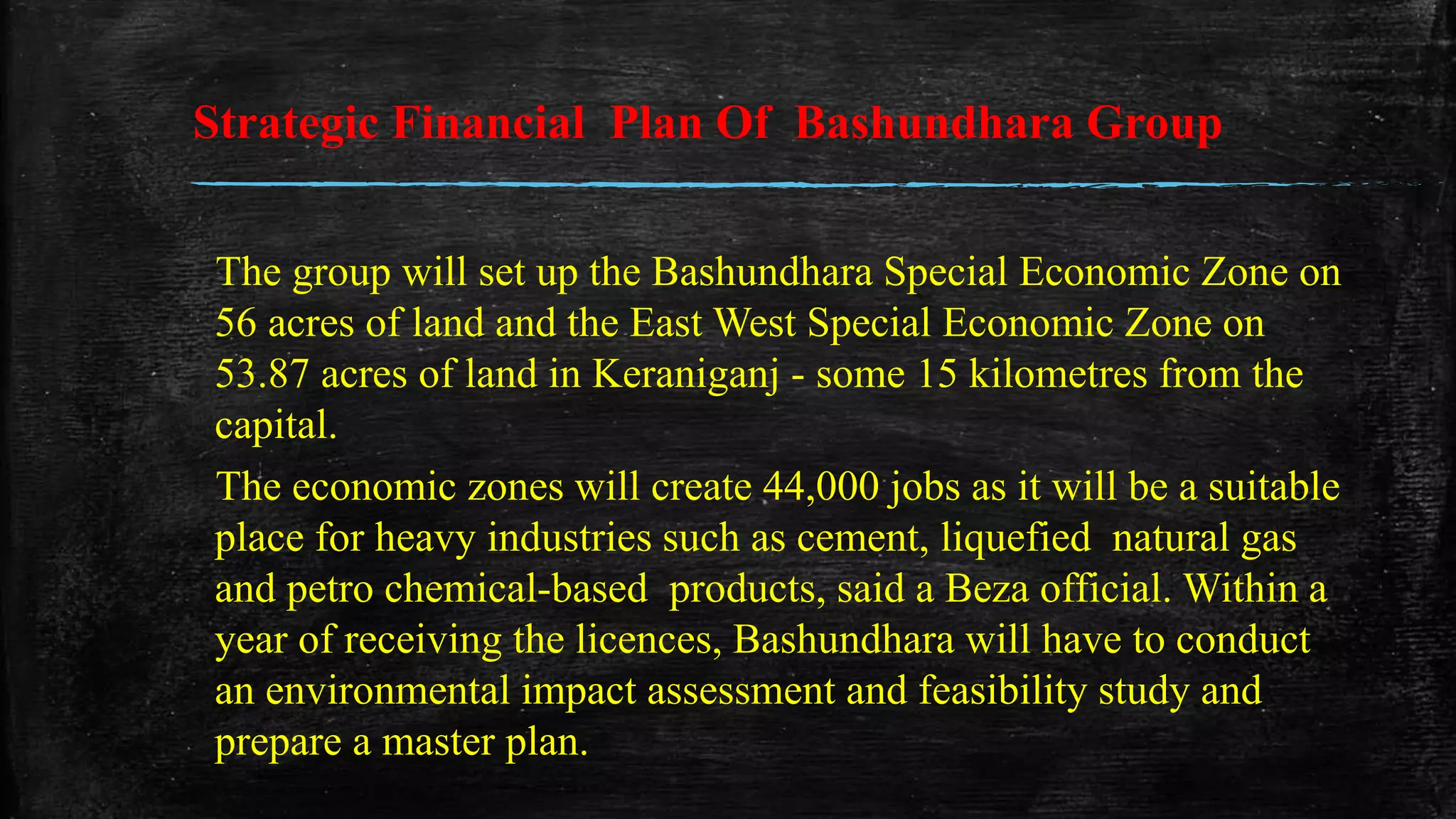Strategic Planning of Bashundhara Group | PPTX