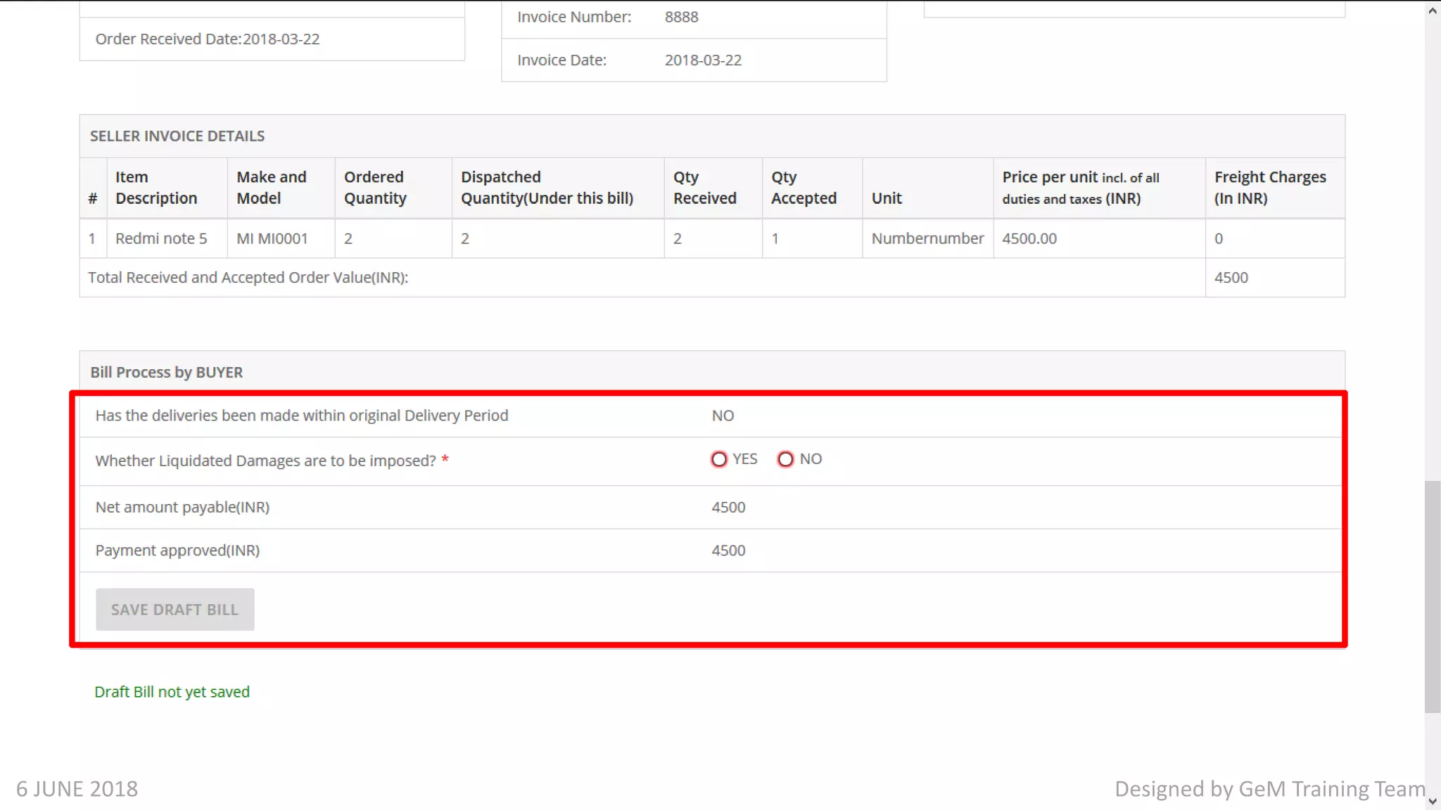 Buyer Module GeM 3.0- Payment process (PFMS) | PDF