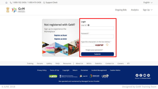 Buyer Module GeM 3.0- Payment process (Railways) | PDF