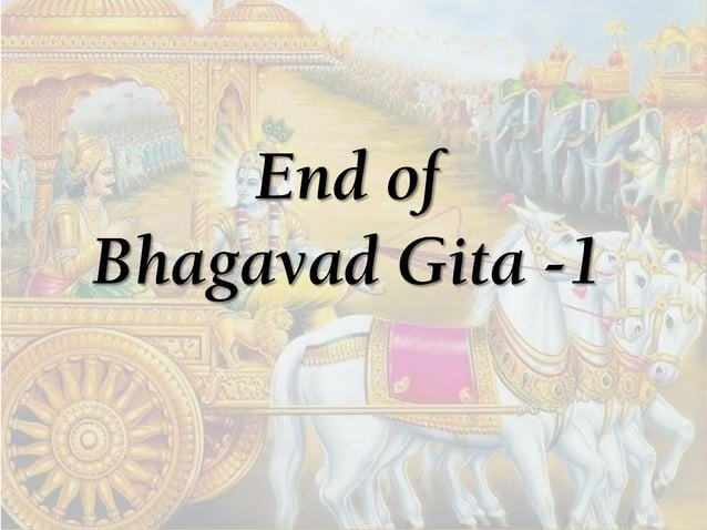 Bhagavad Gita Chapter 01 | PDF | Hinduism | Religion & Spirituality