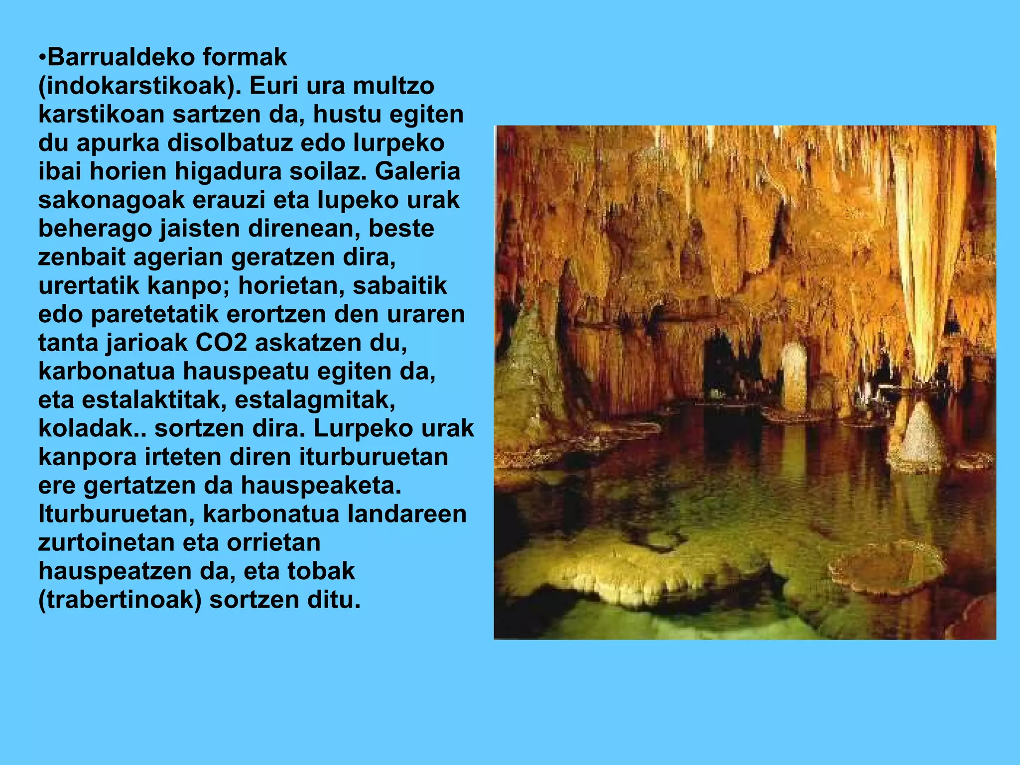 Bg 1 Miren O Modelatu Karstikoa | PPT