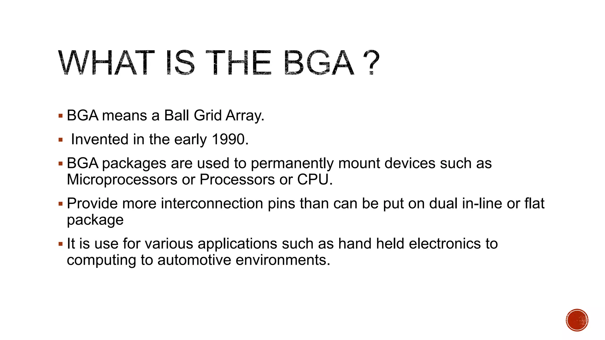 Bga re-workstation | PPTX