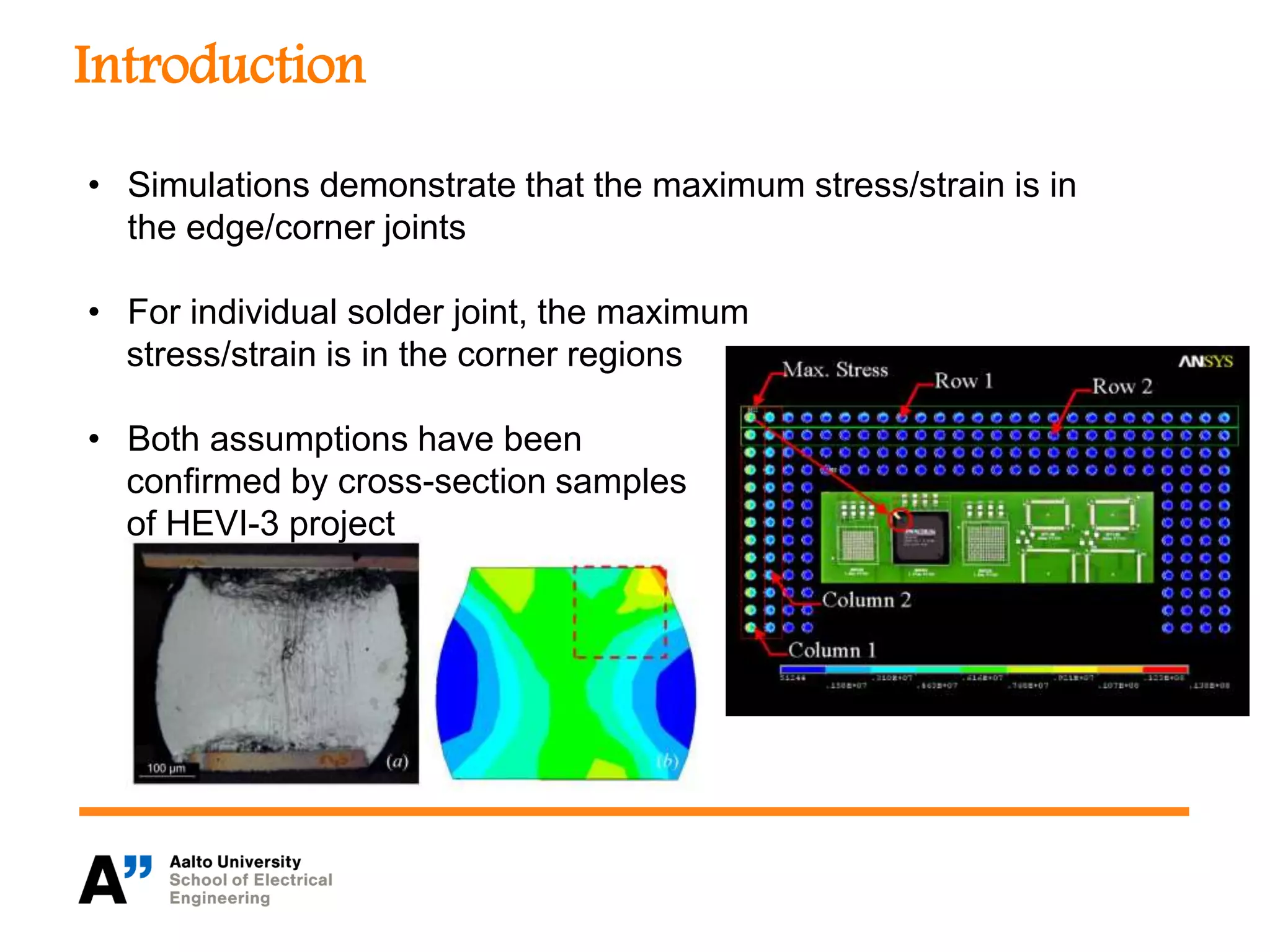 BGA Reliability Testing Fundamentals | PPTX