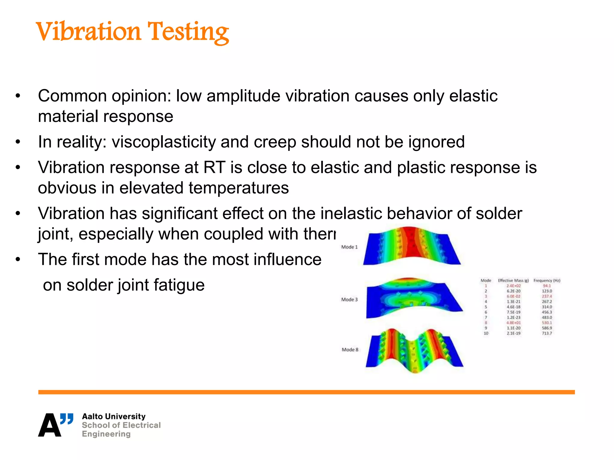 BGA Reliability Testing Fundamentals | PPTX