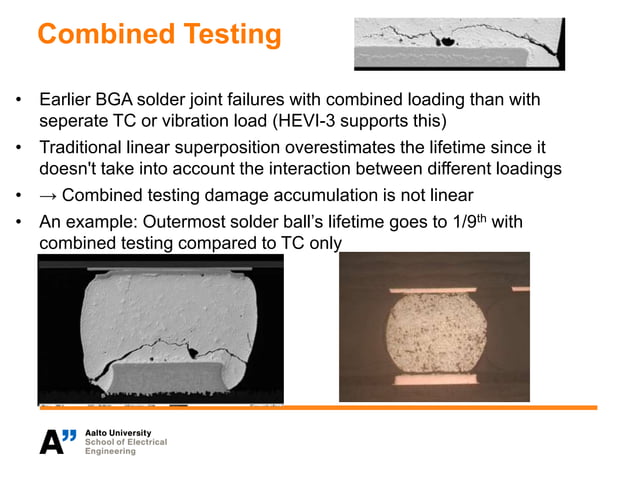 BGA Reliability Testing Fundamentals | PPTX