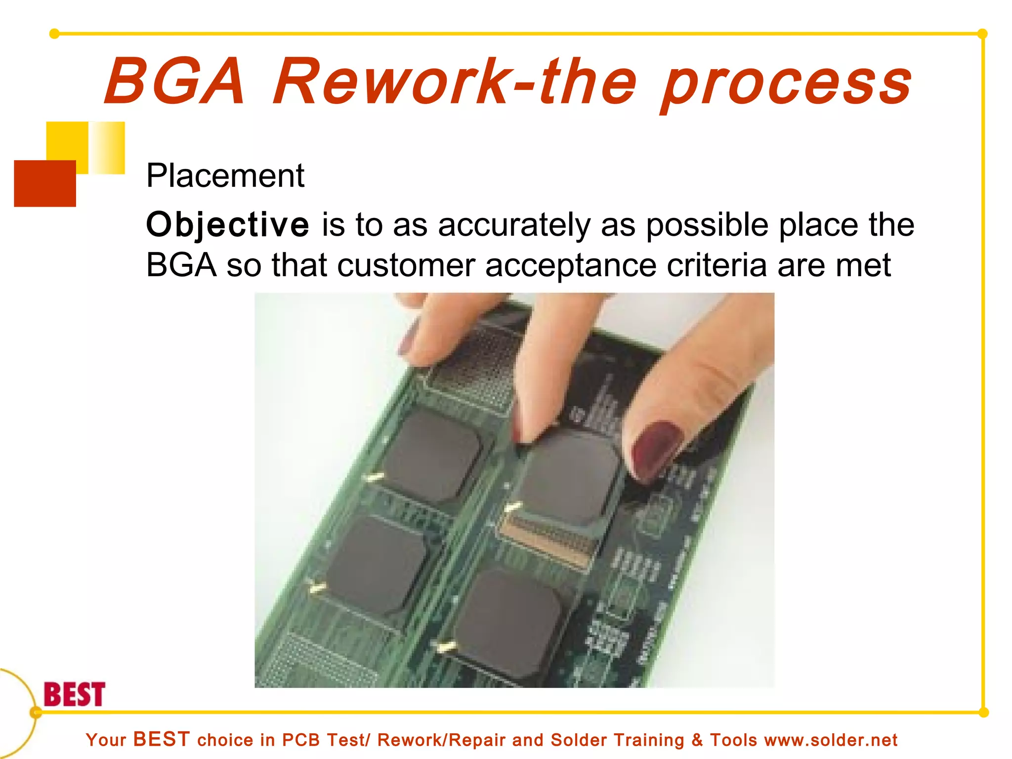 BGA Rework Placement | PPT | Technology & Computing
