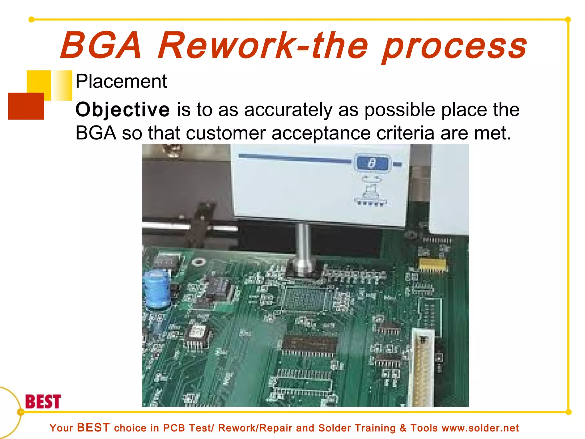 BGA Rework Placement | PPT | Technology & Computing