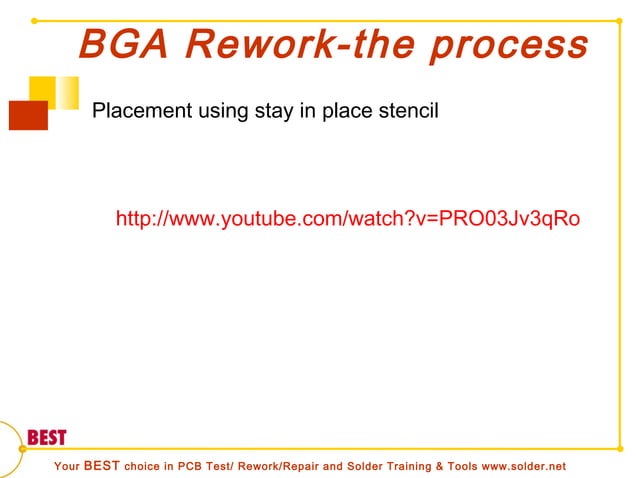 BGA Rework Placement | PPT