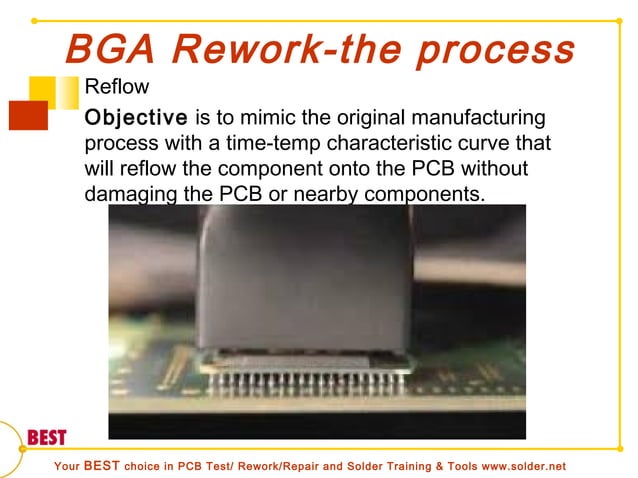 BGA Rework Reflow | PPT