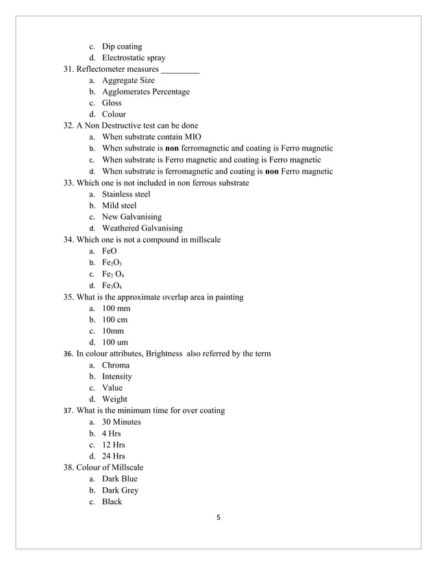 B gas painting-multiple-choice-2 | PDF